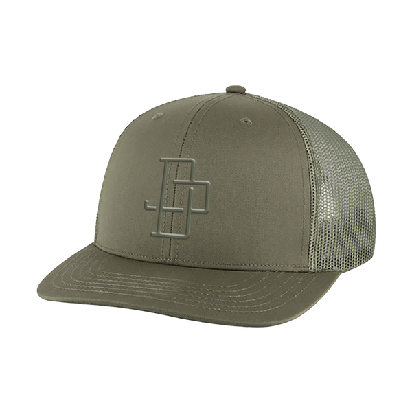 JD Lock Up Logo Hat - Jordan Davis Official Store