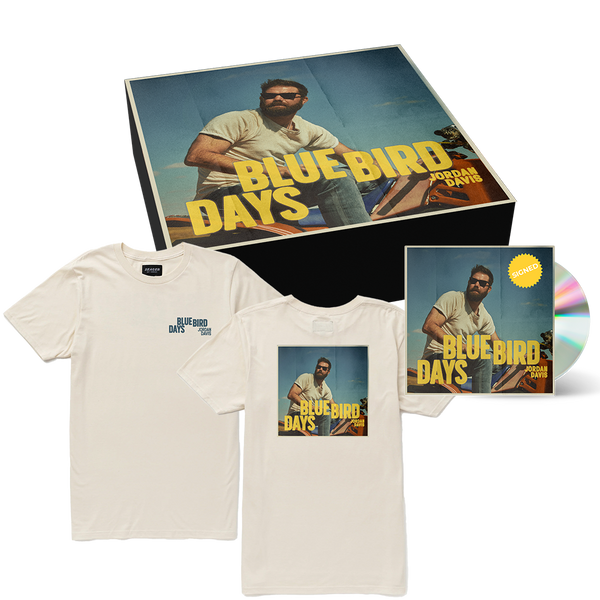 Bluebird Days CD Box Set- Seager Cream T-Shirt Edition - Jordan Davis ...